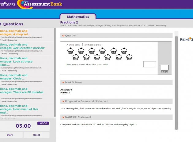 Rising Stars Assessment Bank | Tried and Tested | Teach Primary